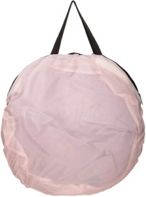 Dětský stan, O 100 cm, polyester, růžová barva