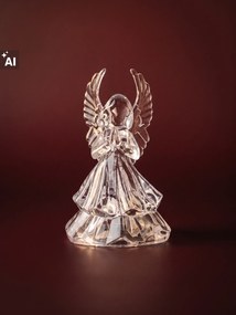 Sinsay - Vánoční LED dekorace ve tvaru andílka - clear