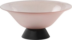 Černá/růžová skleněná mísa ø 31,5 cm Ginger – Jotex