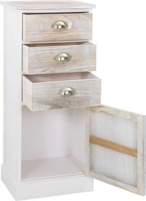 Odkládací skříňka 38 x 28 x 86 cm dřevo pavlovnie 284075
