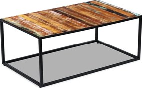 vidaXL Konferenční stolek masivní recyklované dřevo 100 x 60 x 40 cm [243336]
