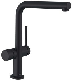 Hansgrohe Talis M54 - Dřezová baterie Talis 270, s uzavíracím ventilem pro spotřebič, matná černá 72827670