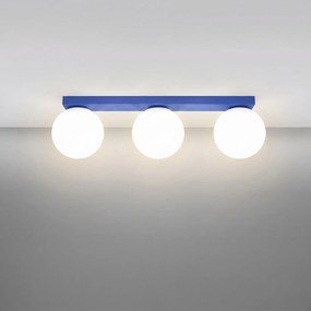 Sollux Lighting Stropní svítidlo YOLI 3 ultramarín
