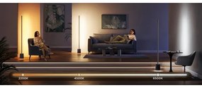 Govee - LED Stojací lampa s reproduktorem Pro RGBICWW Wi-Fi + DO