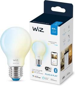 Wiz 8719514552081 led inteligentní žárovka 1x6,ýw | e27 | 806lm | 2700-6500k - stmívatelná, tunable white, matně bílá