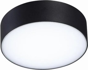AZZ AZ4490 LED venkovní stropní svítidlo CASPER ROUND 3000K 15W 1300lm IP54 černé 20cm - AZZARDO
