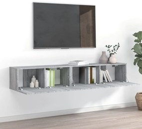 2dílný set TV skříněk šedý sonoma kompozitní dřevo 3120282