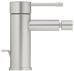 Grohe Essence New Baterie bidetová, s výpustí, Supersteel 32935DC1