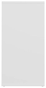 Botník bílý 31,5 x 35 x 70 cm dřevotříska - Default Title