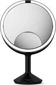 Kosmetické zrcadlo s osvětlením/zvětšovací (zvětšení 5x/zvětšení 10x) ø 25 cm Trio Max – simplehuman