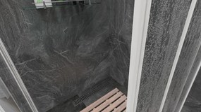 RIO WHITE 80-90 Sprchový kout čtvercový