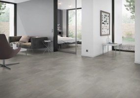 Oneflor, AKCE: Lepená podlaha Vinylová podlaha lepená ECO 55 070 Cement Natural, 914,4 x 457,2 mm