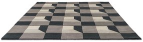 Brink&Campman Harlequin Blocks slate 141904 140x200cm grey