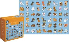 INTERDRUK Puzzle se samolepkami Pejsci / 250 dílků / rozměr 48 × 33 cm