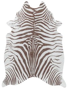 Ayyildiz, Kusový koberec Etosha 4111 brown (tvar kožešiny), 150x200 tvar kožešiny, hnědá, chodba / předsíň