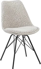 Designová židle Sweden béžová / šedá