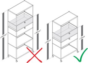 Tchibo - Doplňková sada koleček k sérii kovového nábytku CN3