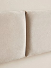 Sinsay - Obdélníkové čalouněné panely 2 pack - béžová
