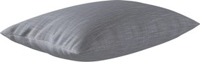 Kinga - potah na polštář jednoduchý obdélníkový barva šedá látka pletený vzor