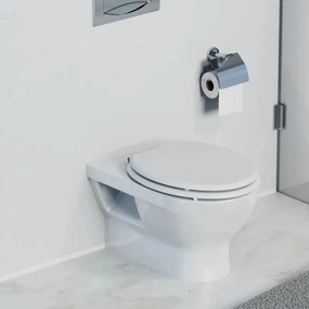 Schütte 84100-A - Záchodové prkénko WHITE SoftClose MDF dřevo