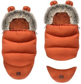 Tutumi Teddy, dětský spací pytel GROW-UP N, karamelová, NAZ-06613