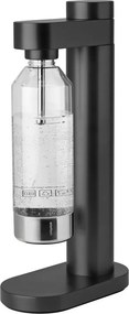 Černý výrobník sody z nerezové oceli Brus – Stelton