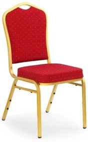 židle Halmar - K66 - doprava zdarma  bordo / zlatá