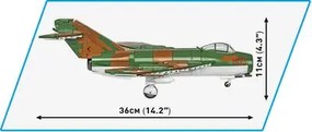 COBI 5825 Východoněmecký stíhací letoun Lim-5 ( MiG-17F ) East Germany