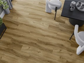 Mexen Amsterdam vinylové panely 1240 x 182 mm SPC 6,5 mm, podložka IXPE 1,5 mm, 4 V-drážka, Dub - F1042-1240-182-505-4V1-01