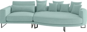 XXXLutz POHOVKA BIG SOFA, textil, tyrkysová Livetastic - Pohovky - 001968009107