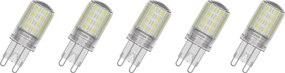 Osram Speciální LED žárovka »Base CL non-dim G9«, 5 kusů (Pin40, 2700 K, transparentní)