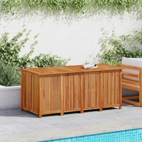 Zahradní úložný box 200 x 80 x 75 cm masivní akáciové dřevo 319709