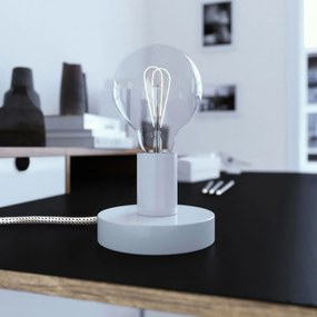 creative cables Kovová stolní lampa Posaluce Barva: Matná měď