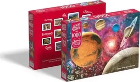 CHERRY PAZZI Puzzle Vesmír nad měsíčním horizontem / 1000 dílků / 70 x