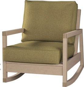 Potah na křeslo IKEA Lillberg barva zelená látka pletený vzor