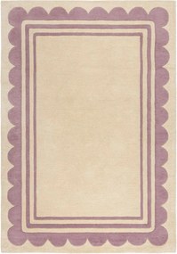 XXXLutz RUČNĚ TKANÝ KOBEREC, 120/170 cm fialová, béžová Flair Rugs - Online Only koberce & rohožky - 003165017101