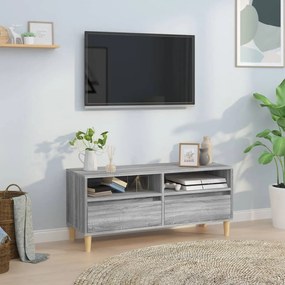 TV skříňka šedá sonoma 100 x 34,5 x 44,5 cm kompozitní dřevo