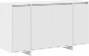 Servírovací skříň Bílá 135 x 41 x 75 cm Kompozitní dřevo 3333886