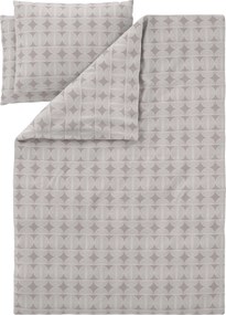 Livarno® Ložní povlečení z mikrovláknitého saténu, 220 x 240 cm, 70 x 90 cm (kruhy/béžová)