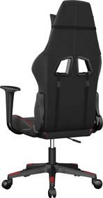 vidaXL Masážní herní židle umělá kůže [345430] Barva: Černo-modrá