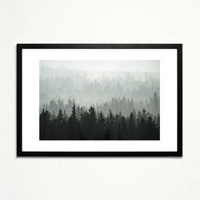 Kristýna Mládková | Šumavské lesy Rám: Černý, Velikost: 30 x 40 cm
