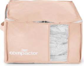 Vakuový plastový úložný box na oblečení 42x40x25 cm Pink Edition – Compactor