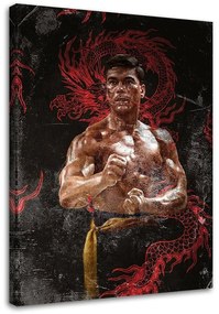 Gario Obraz na plátně Jean-Claude Van Damme ve filmu Krvavý sport - Dmitry Belov Rozměry: 40 x 60 cm