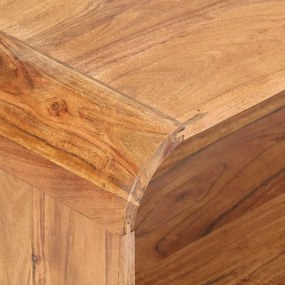 Konferenční stolek 90 x 50 x 30 cm masivní akáciové dřevo 289651