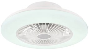 Globo 03628 - LED Stmívatelné stropní svítidlo s ventilátorem LED/30W/230V + DO