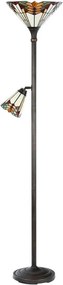 Stojací lampa Tiffany Montaq - Ø 30*178 cm