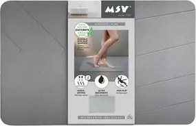 MSV ALAN světle šedá / Koupelnová předložka / Diatomit (křemelina) / P