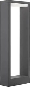 NV 819503 Venkovní sloupkové svítidlo BLISS tmavě šedý hliník akrylový difuzor LED 7W 3000K 220-240V 56st. IP54 vč. driveru - NOVA LUCE
