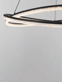 Designový lustr Ophelia černá
