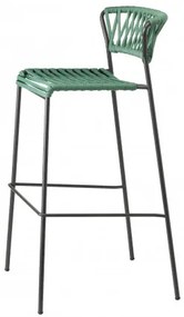 Scab Barová židle LISA FILÓ antracit Barva kostry Scab ZA-antracit PVC výplet SCAB N80 - černý 2871, 2872
